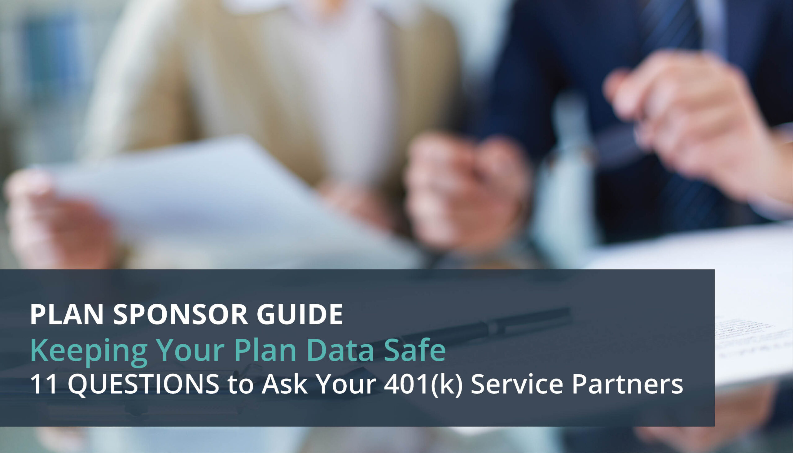 Q1 2020 Plan Sponsor Guide - Safe Harbor Investment Advisors, LLC